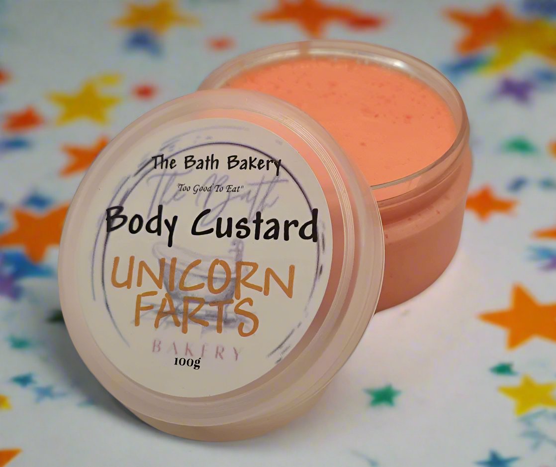 Body Custard/Body Moisturiser - Unicorn Farts – The Bath Bakery