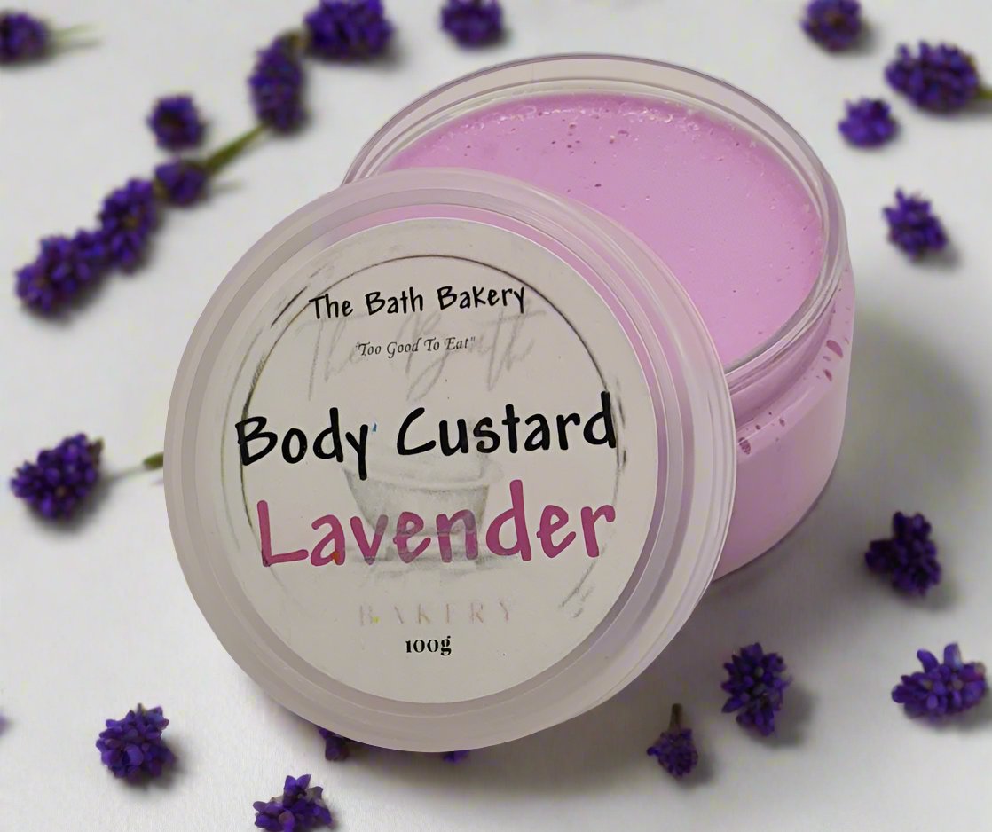 Body Custard/Body Moisturiser - Lavender – The Bath Bakery