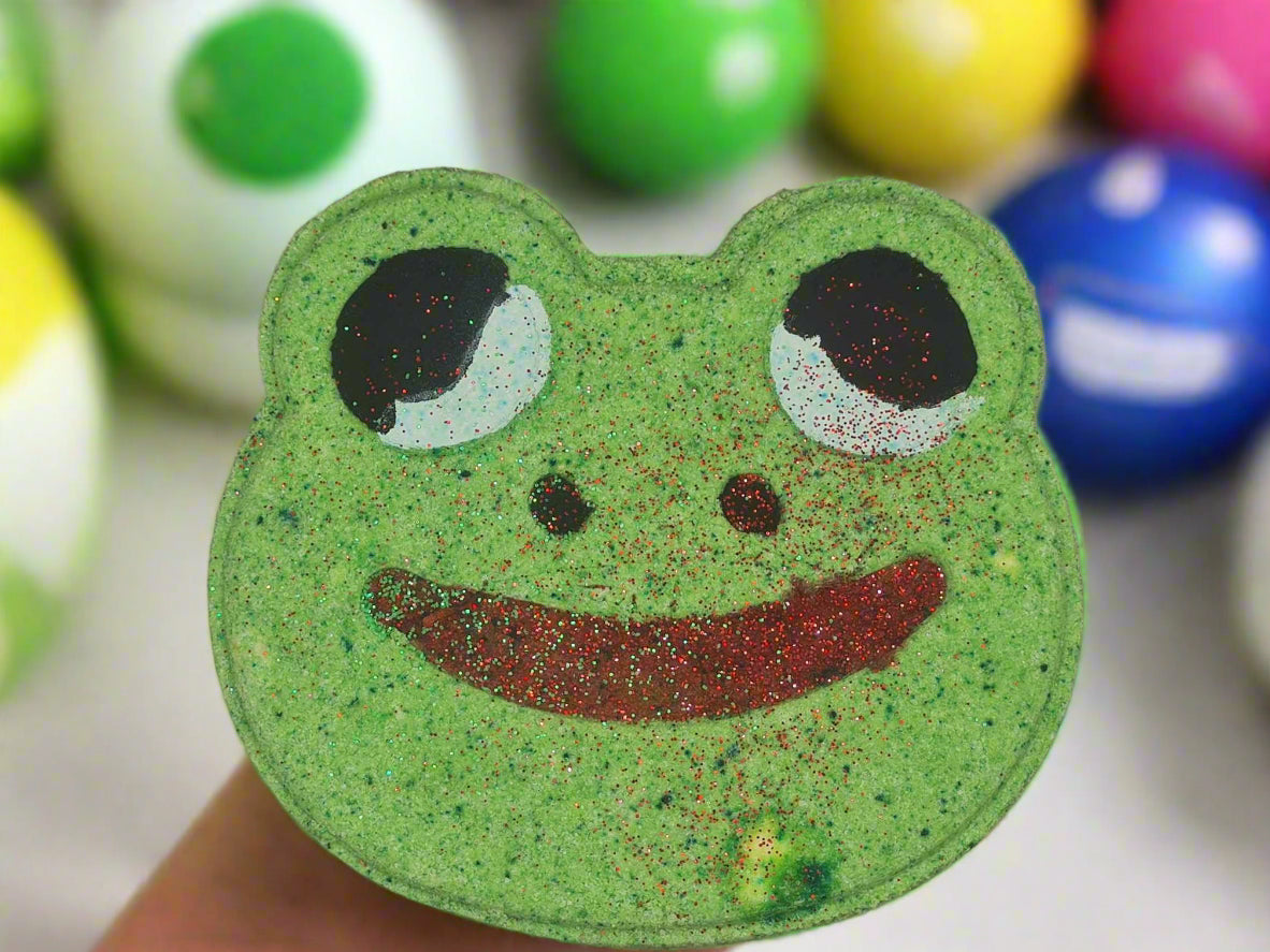 Bath Bomb Frog Face – The Bath Bakery